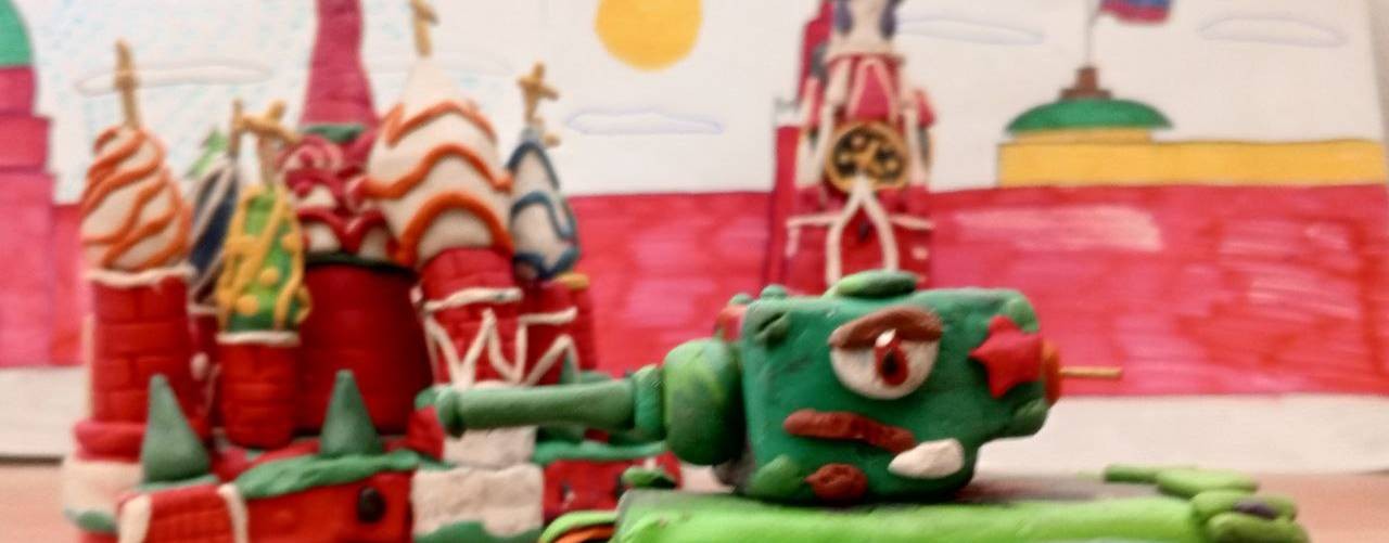 пластилиновые танки