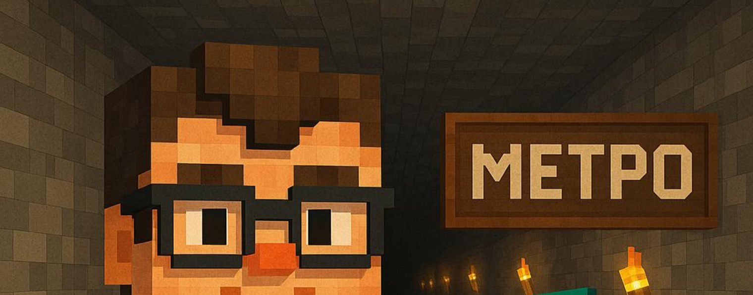 Главный по метро в майнкрафте