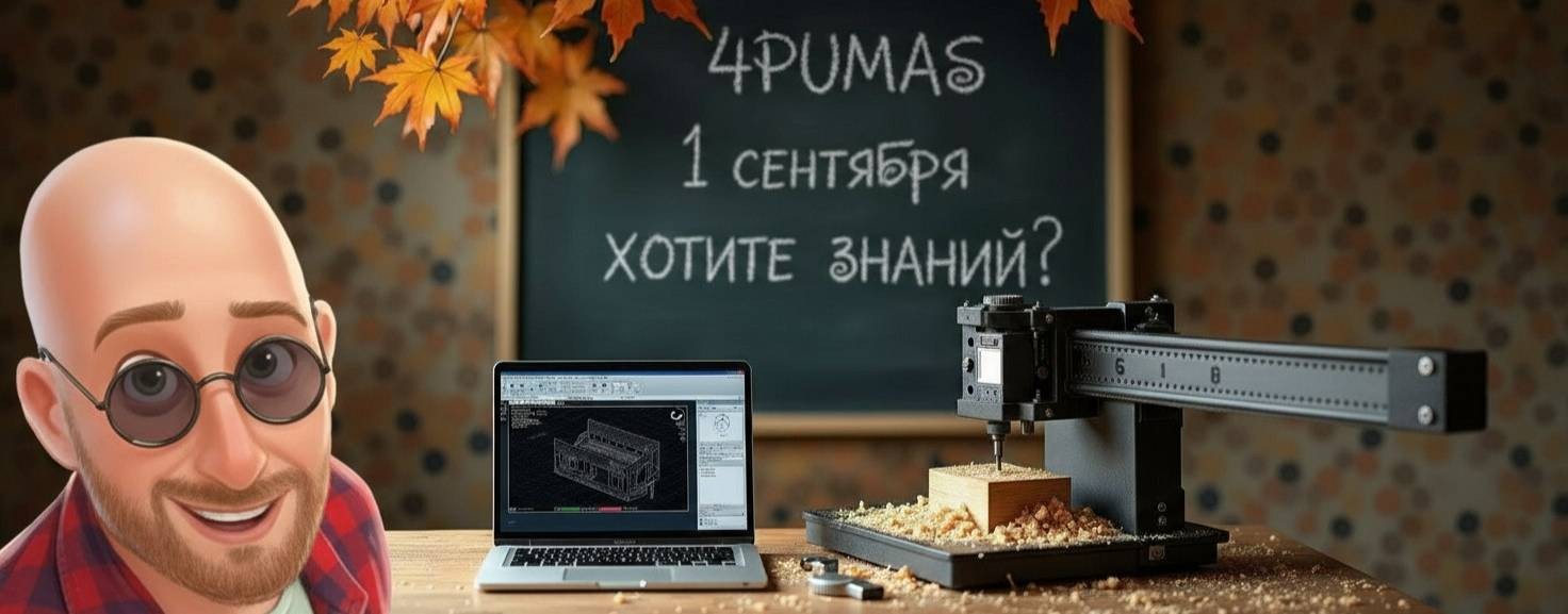 4PUMAS — ЧПУ: изделия, обучение, комьюнити