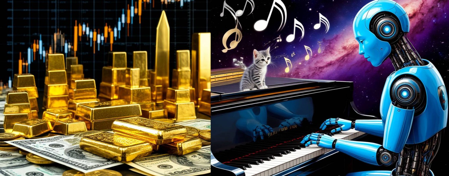 Инвестиции + ИИ творчество