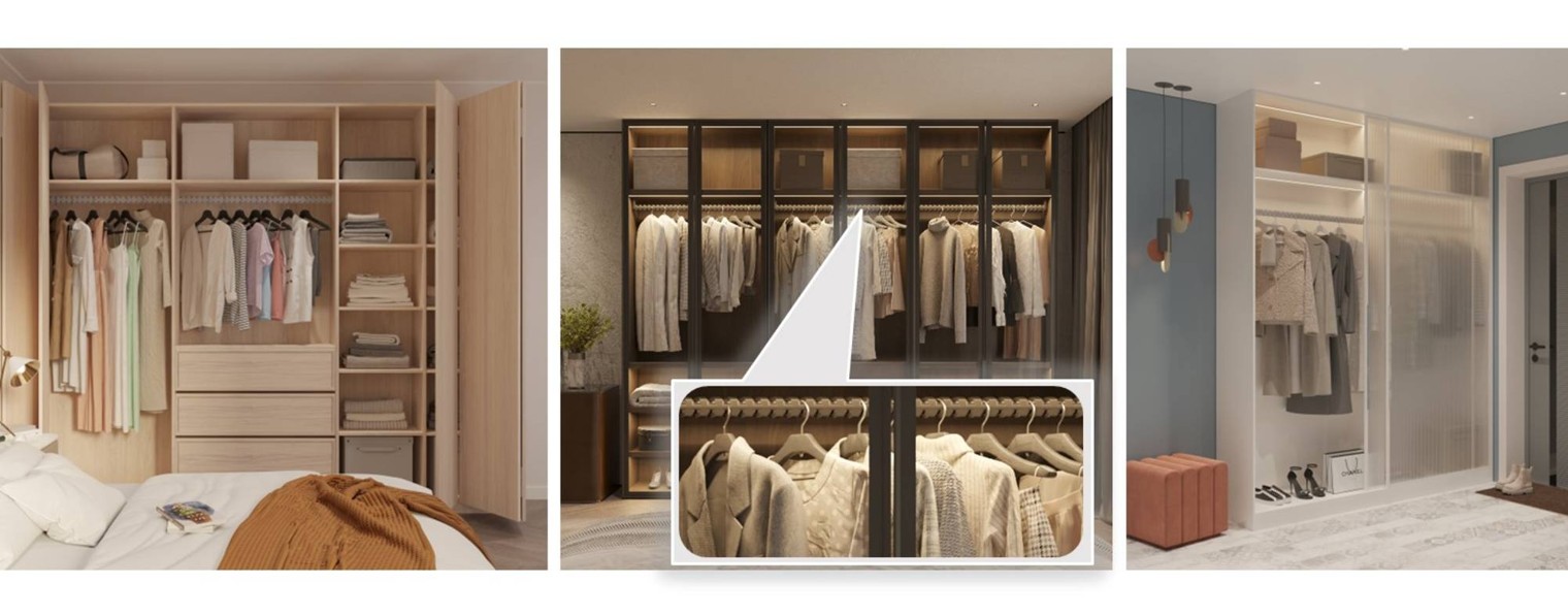 Foscrinium - новый стандарт неглубоких шкафов