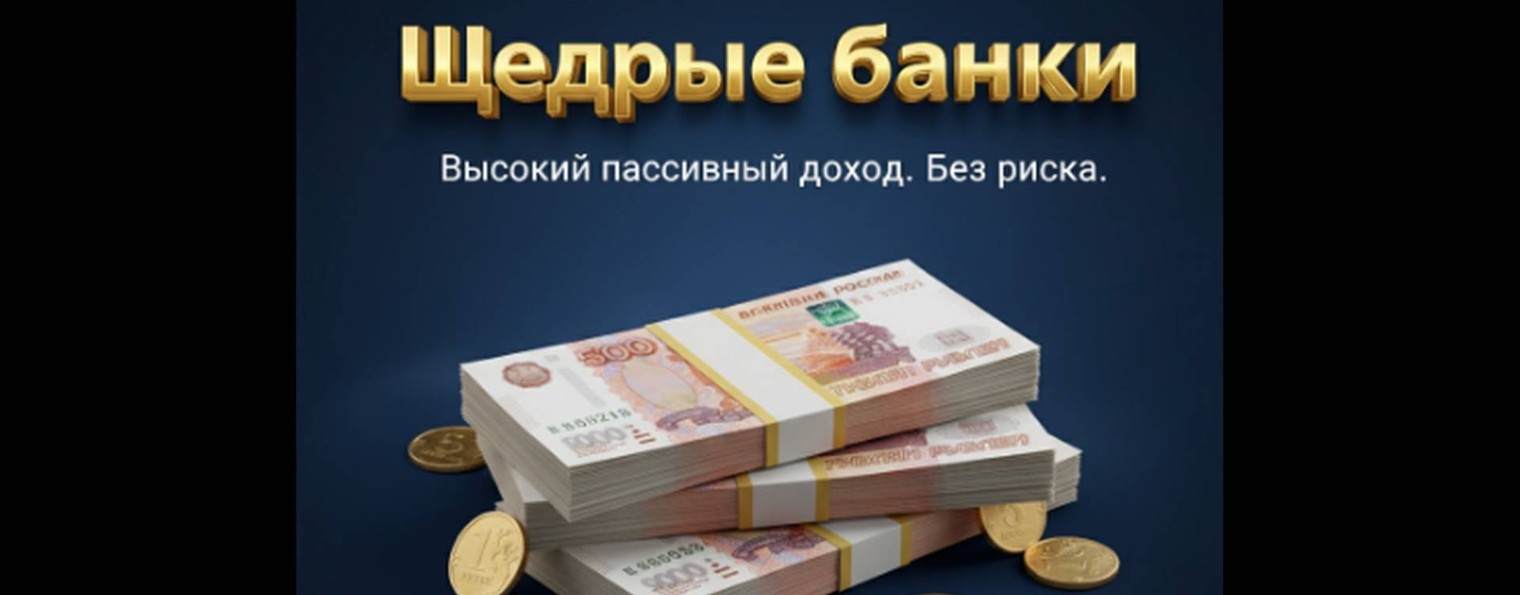 ЩЕДРЫЕ БАНКИ
