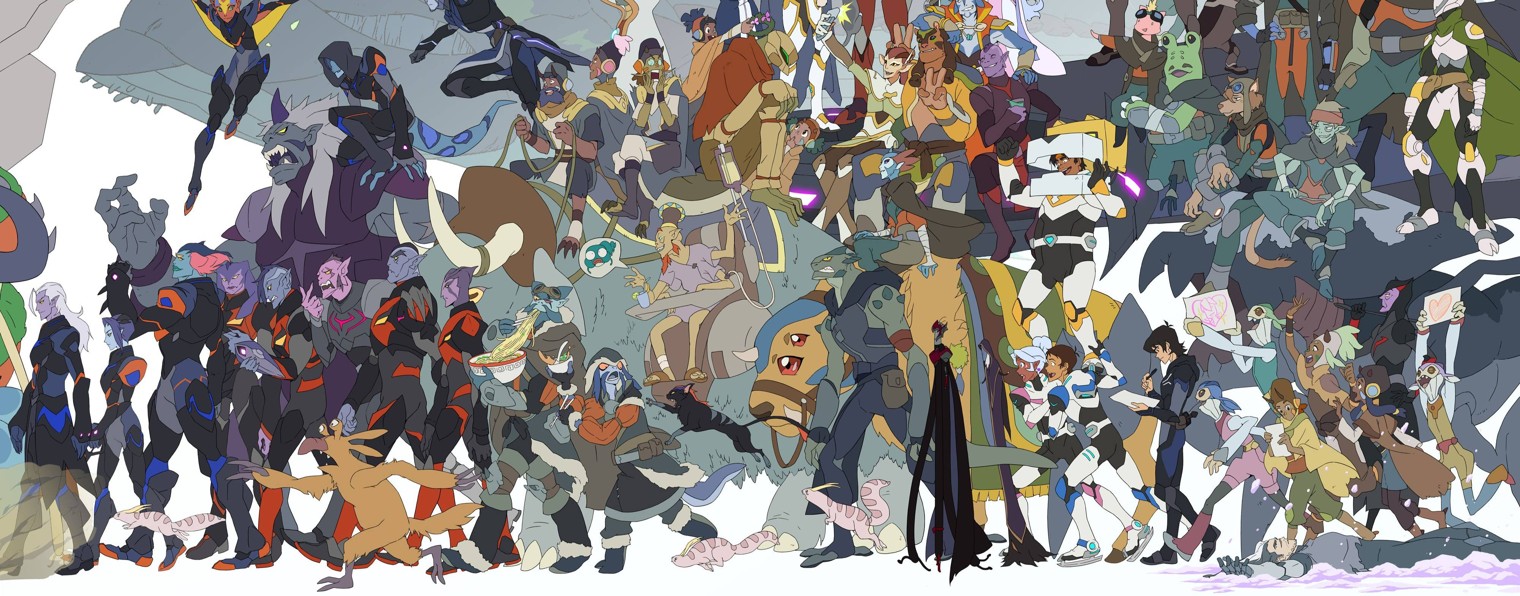 Сериал Вольтрон: Легендарный защитник / Voltron: Legendary Defender