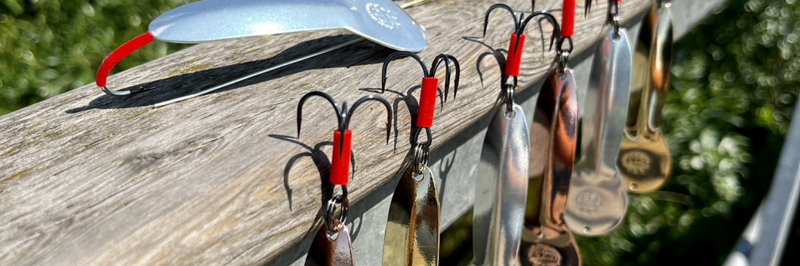 Ильменский мастер . Блёсны ручной работы .