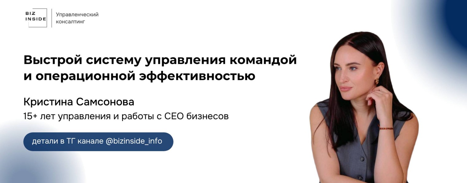 BIZ INSIDE | Управленческий консалтинг