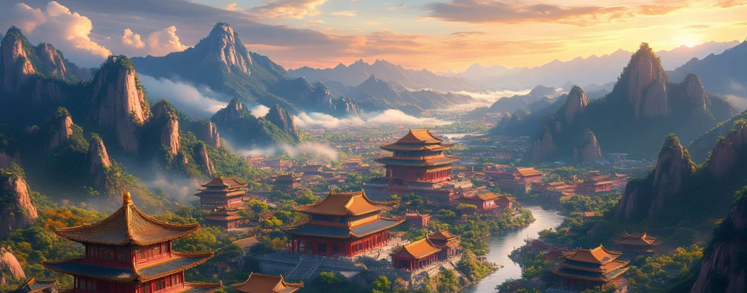 Китай заманчивый, китайский загадочный.