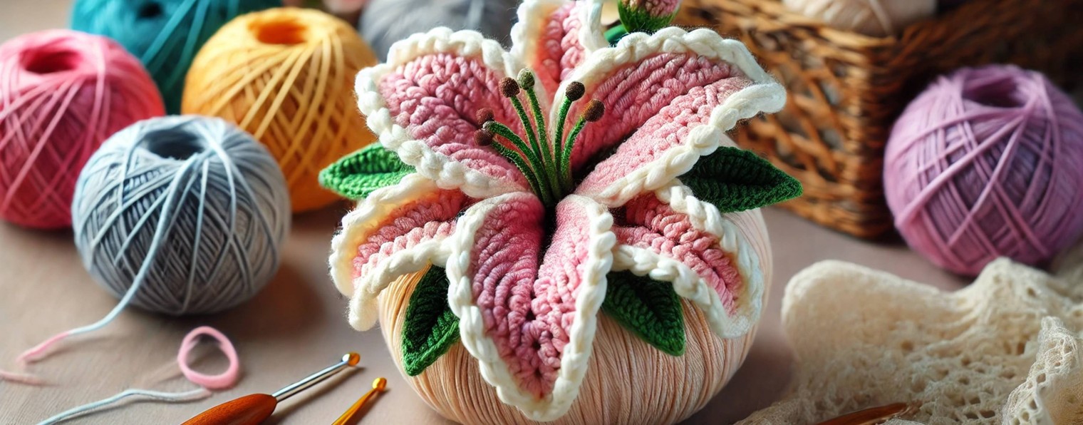 Вязаная Лилия