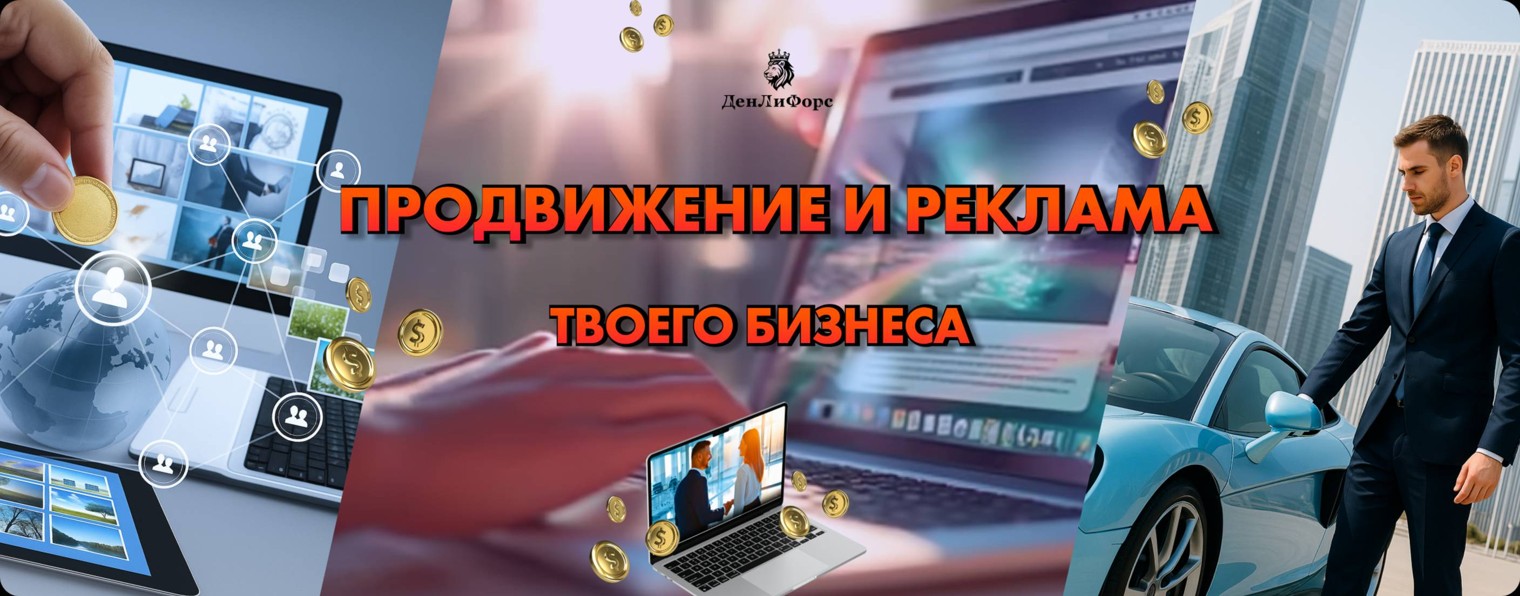 Продвижение и реклама вашего бизнеса