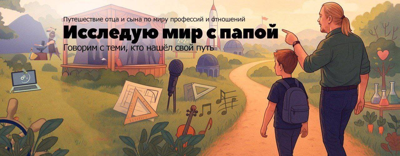 Исследую мир с папой