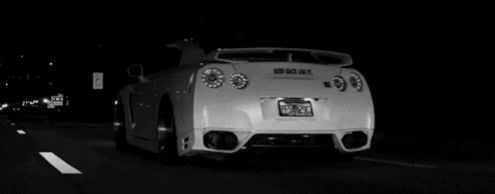 Nissan GTR Night Time