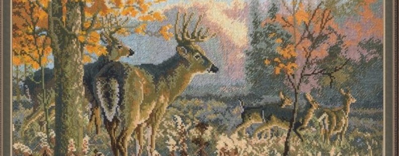 Евгения.... Лесная Тайна Вышивка крестом