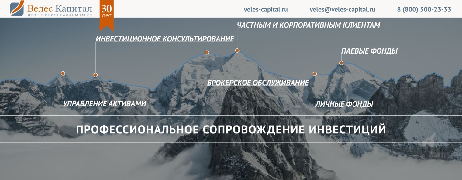 «Велес Капитал», инвестиционная компания