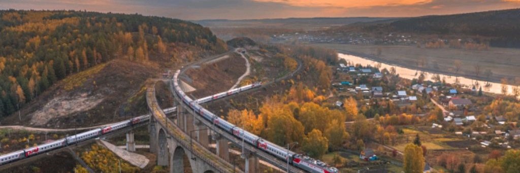 Железная дорога 🚂  и география.