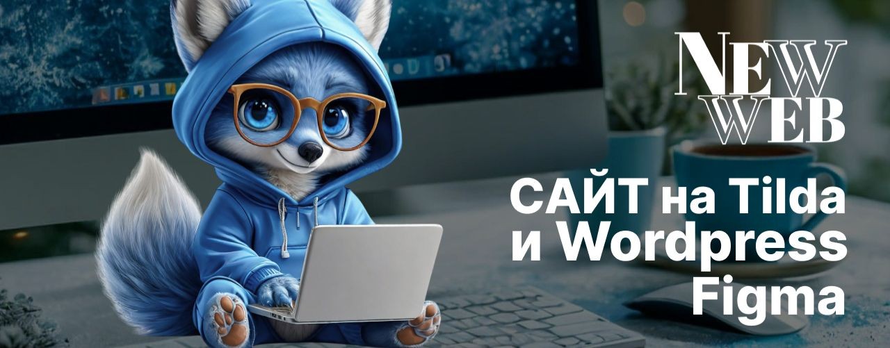 NEWWEB- Сайт c нуля! Тильда| WordPress| Figma