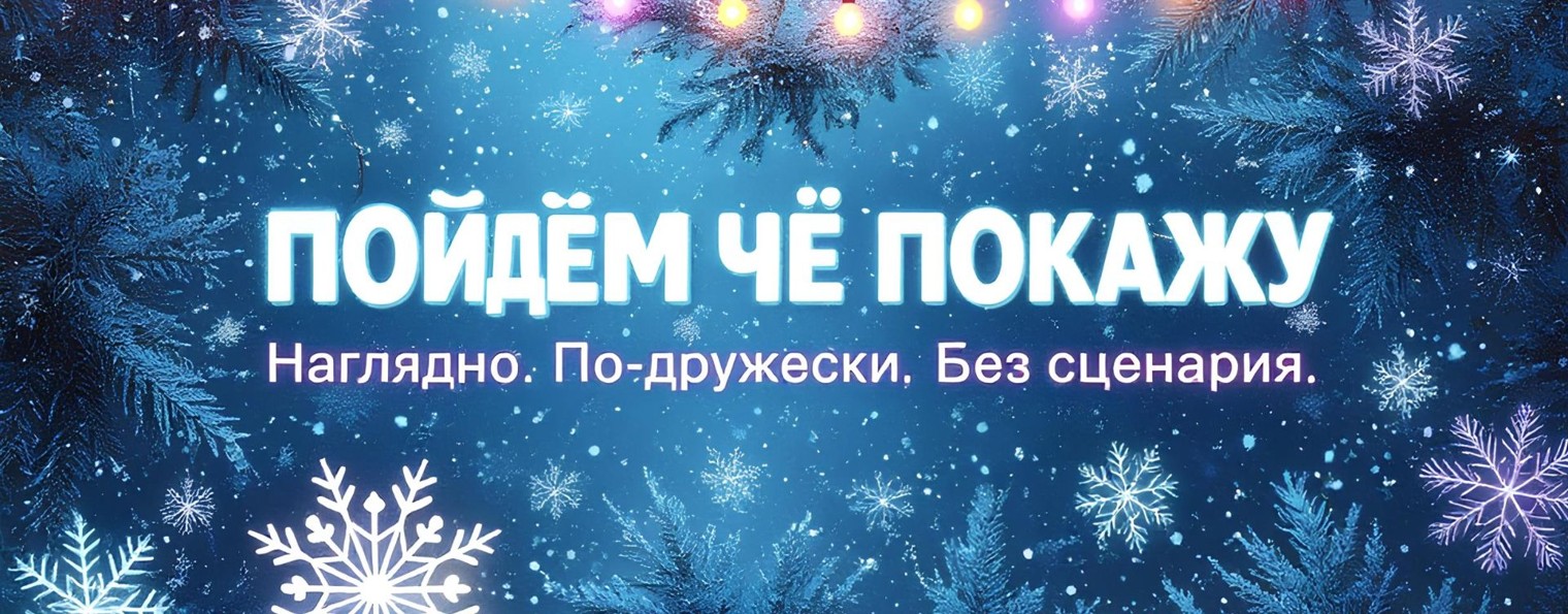 Пойдём чё покажу! | ПЧП!