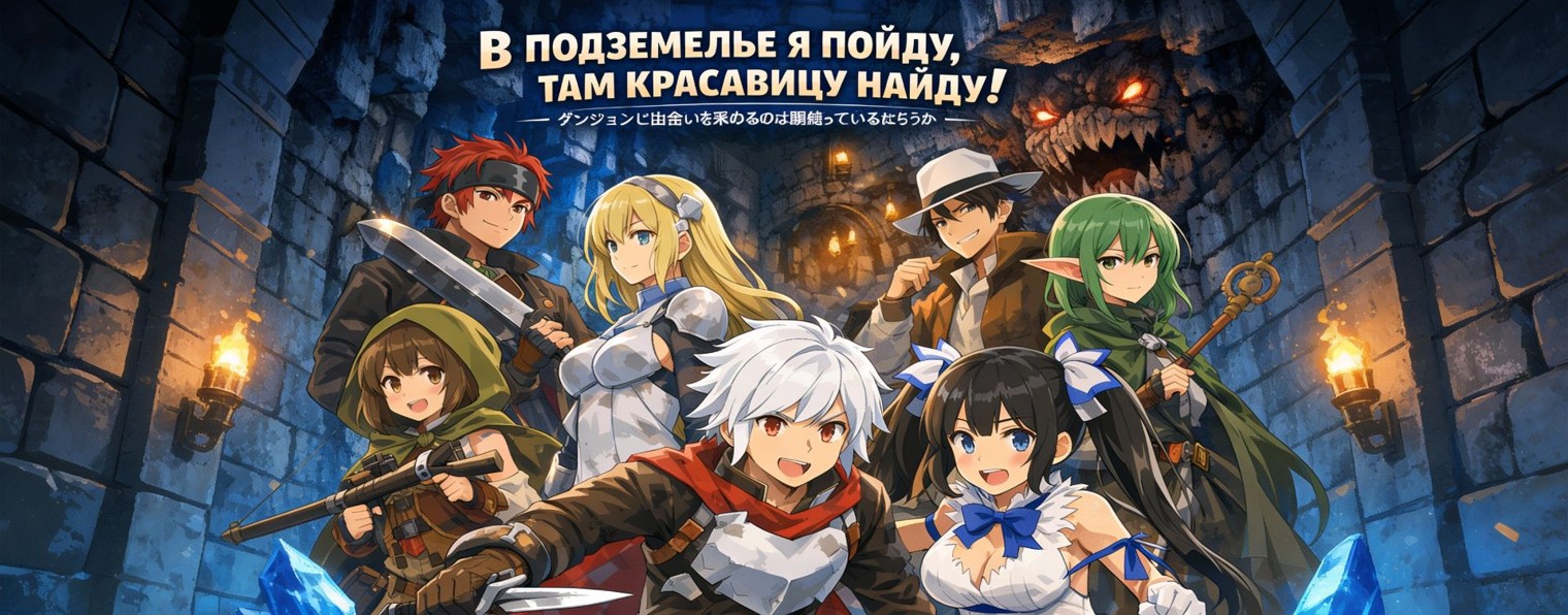 Разве плохо искать себе пару в подземелье? / Dungeon ni Deai wo Motomeru no wa Machigatteiru Darou k