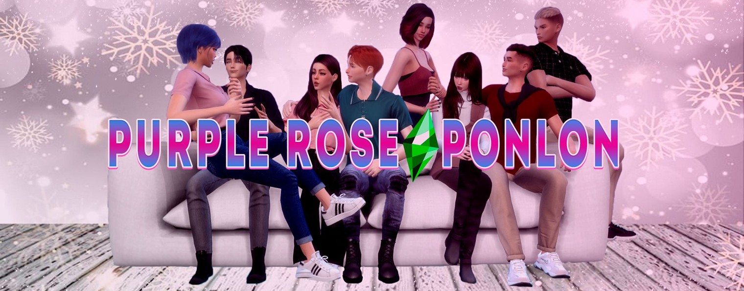 Purple Rose | PonLon | The Sims 4