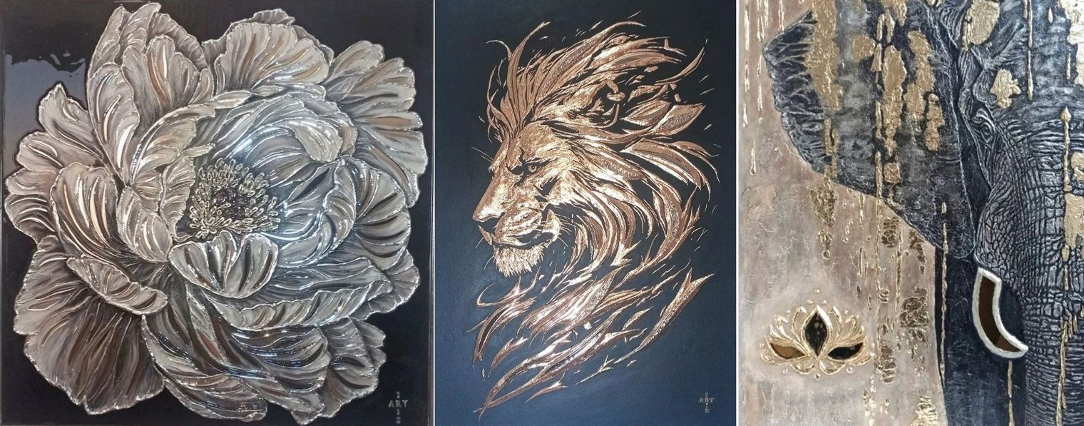 Интерьерные зеркальные картины. IrisArtPremium