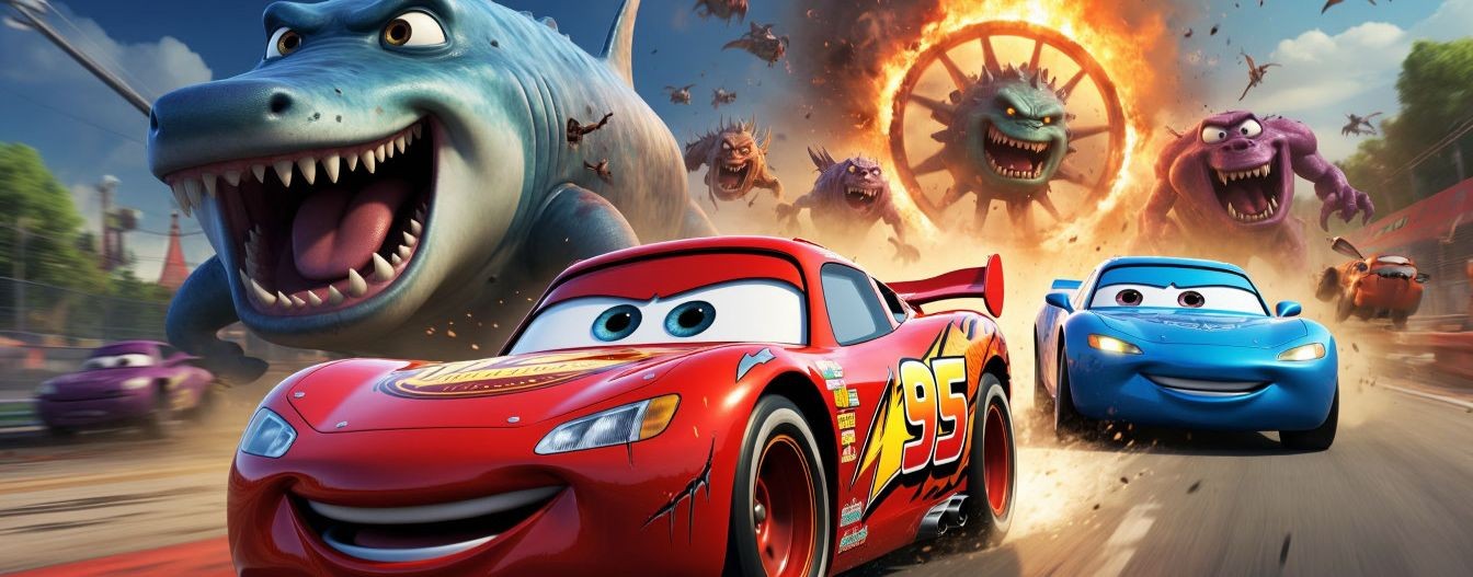 Тачки Маквин против Зомби