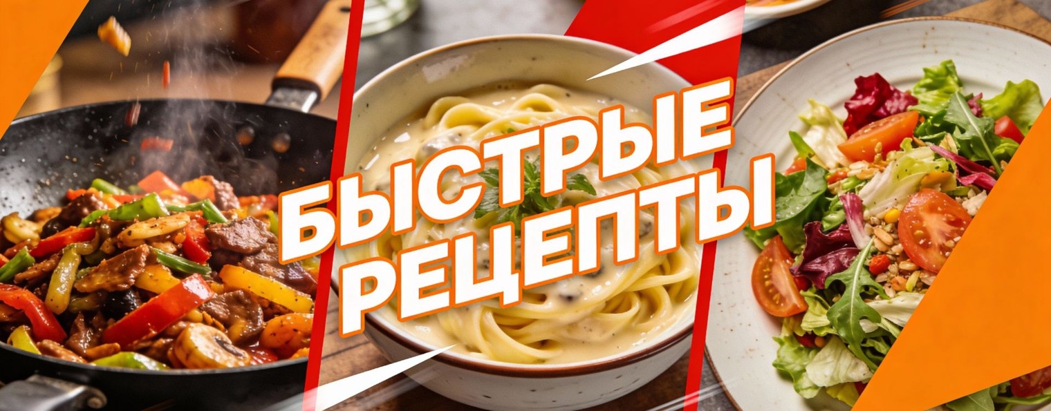 Быстрые рецепты на каждый день