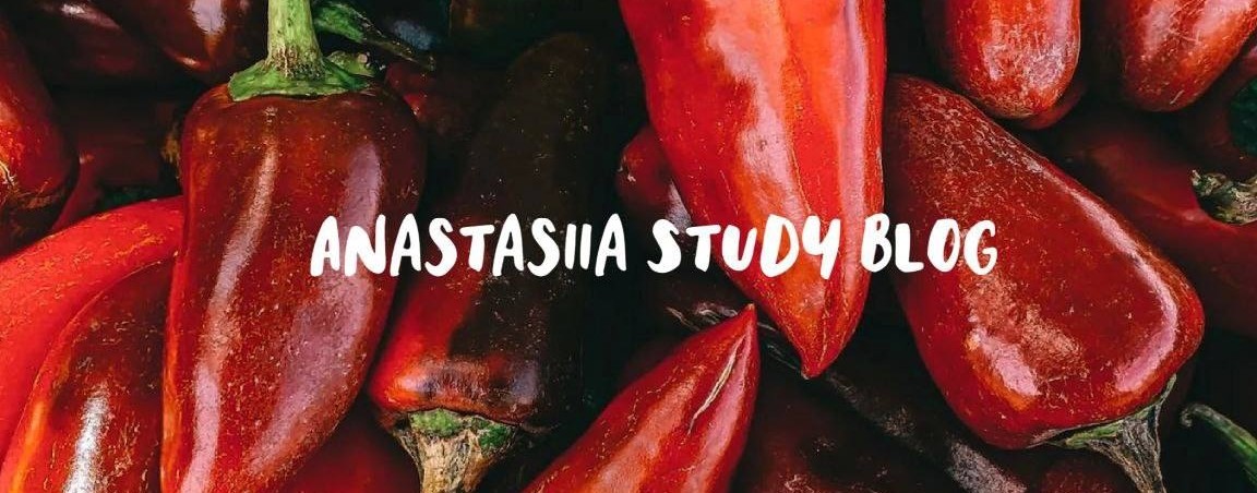 Anastasiia Study Blog