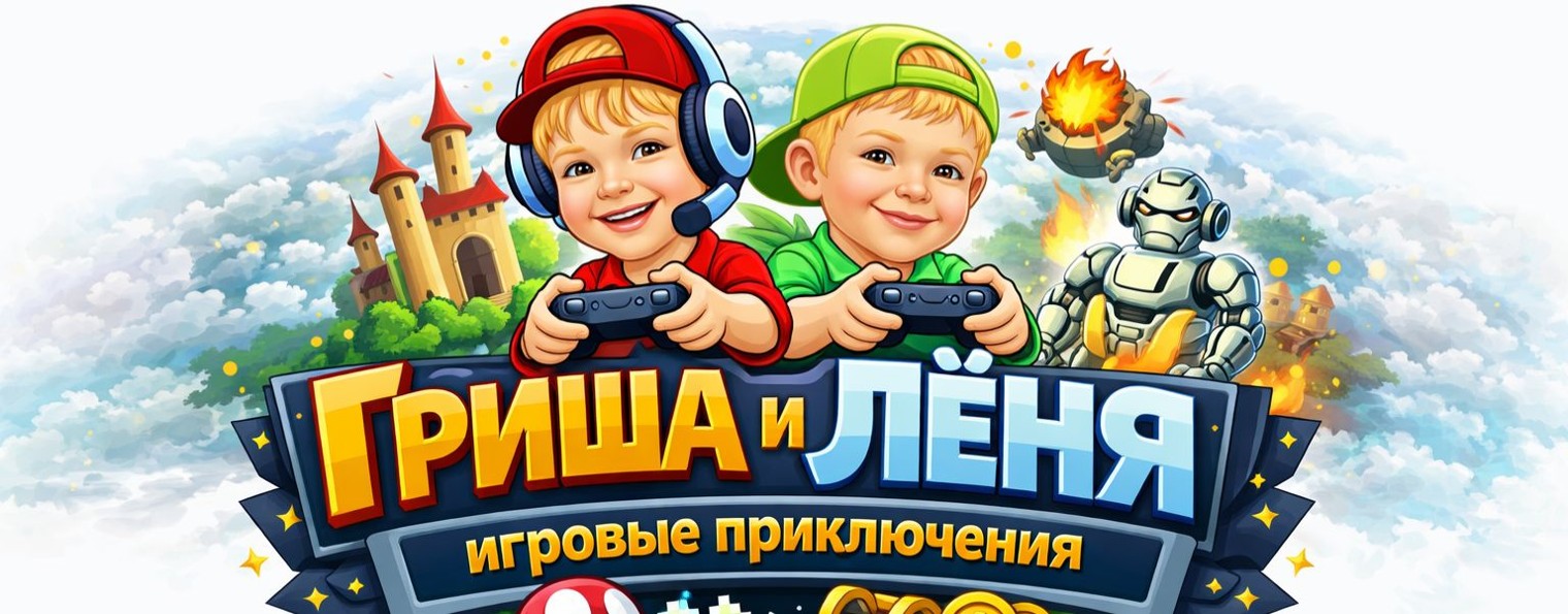 Гриша и Лёня: Игровые приключения