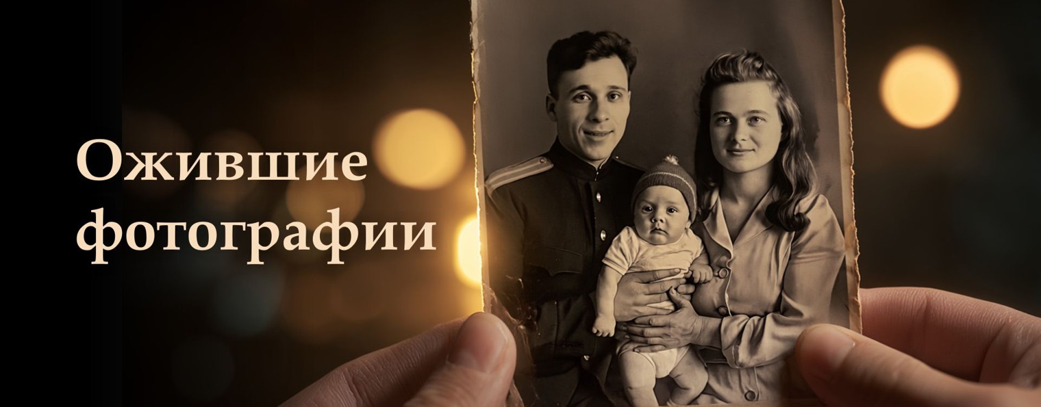 Оживление фотографий ● AI видео на заказ