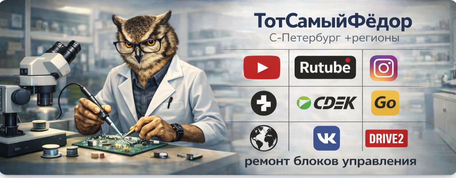 ТотСамыйФёдор - Ремонт ЭБУ