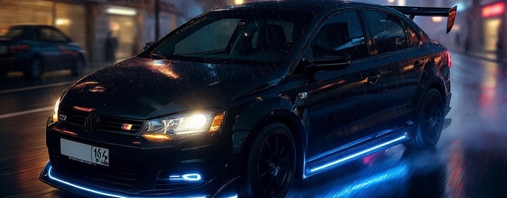 VW Polo Grauer Raubtier