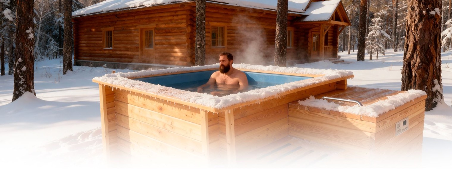 Деревянные бассейны Кристалл |Kristall Siberian