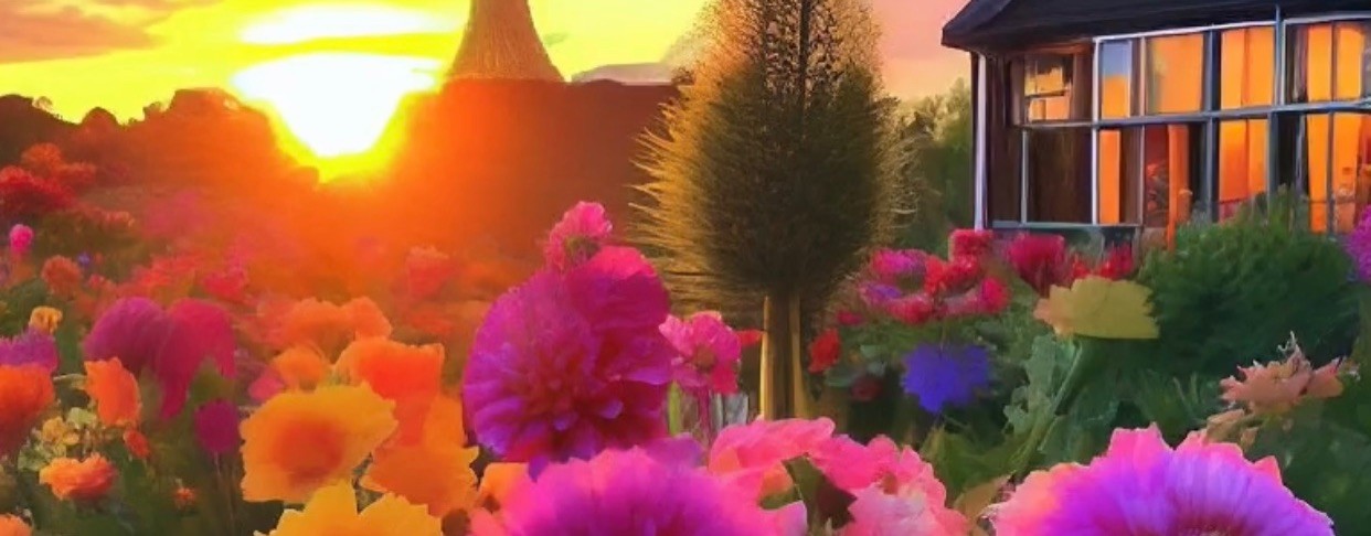 Цветущий🌻сад