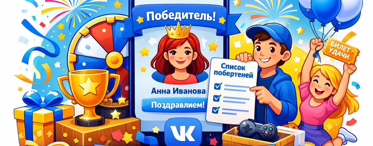 Розыгрыши в ВК 2026