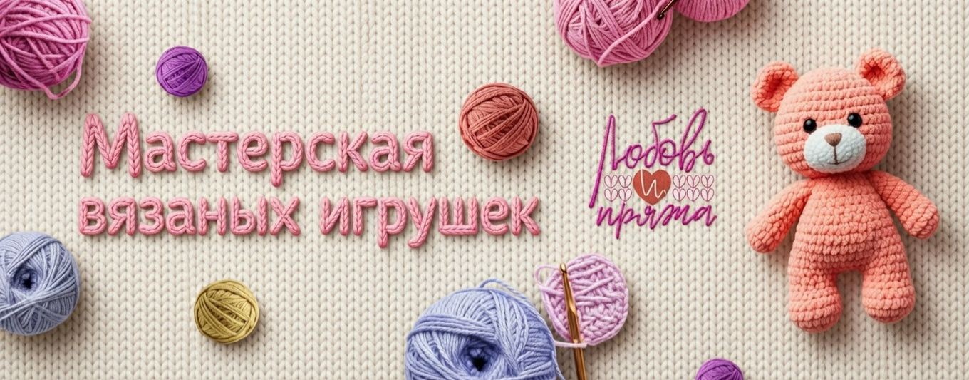Мастерская вязаных игрушек "Любовь и пряжа"