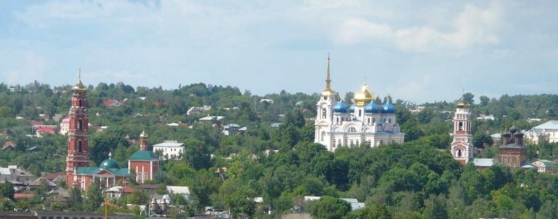 Улицы г. Болхова и его окрестности