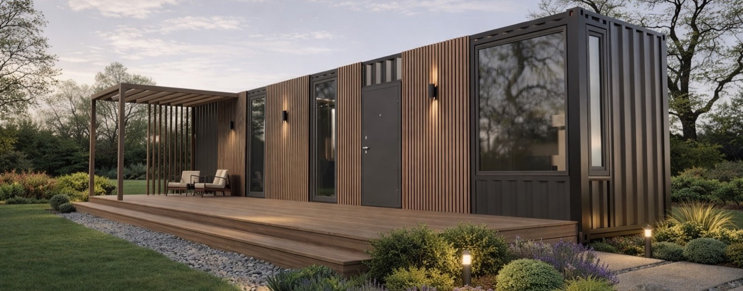 ДОМА ИЗ МОРСКИХ КОНТЕЙНЕРОВ