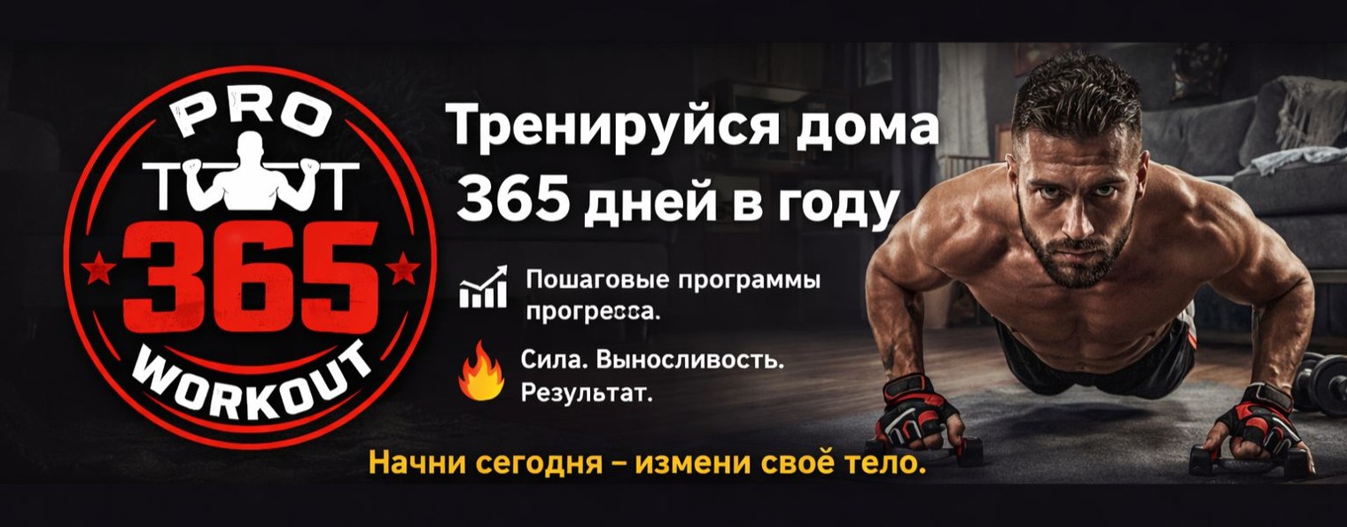 PRO WORKOUT 365 | Домашние тренировки