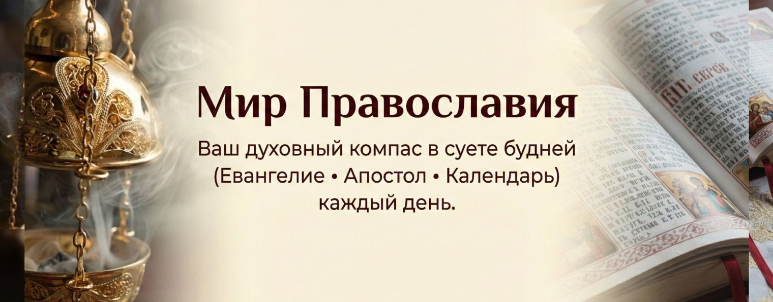 МИР ПРАВОСЛАВИЯ  ЕВАНГЕЛИЕ ДНЯ