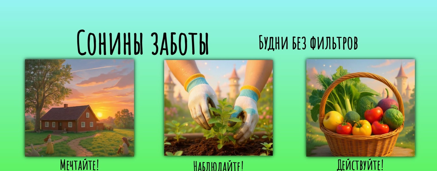 Сонины Заботы