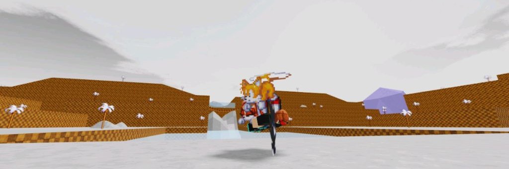 Крим: Поможешь Сонику ?🧡💙🩷