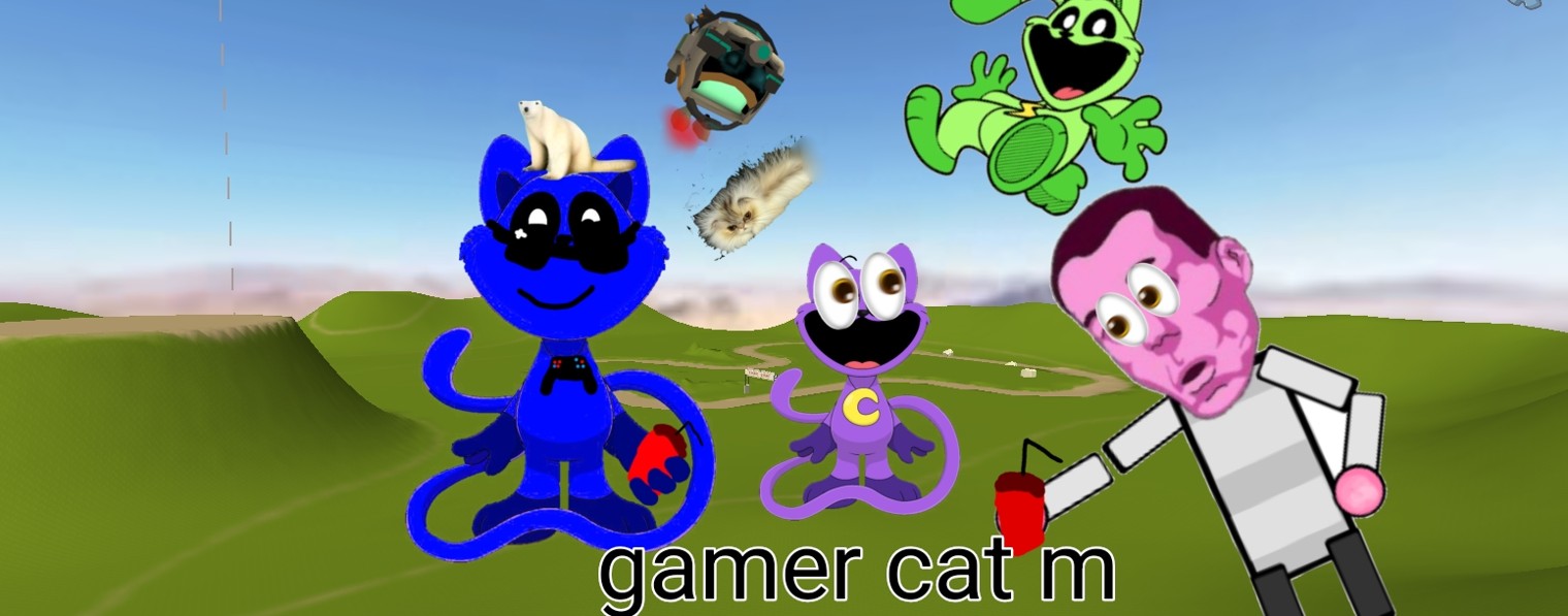 gamer cat m и Cat max
