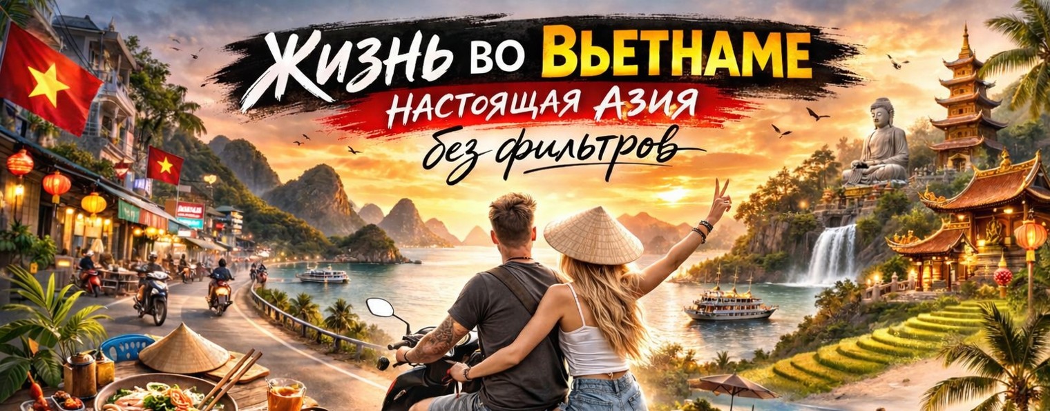 Вьетнам на байке: семейные путешествия