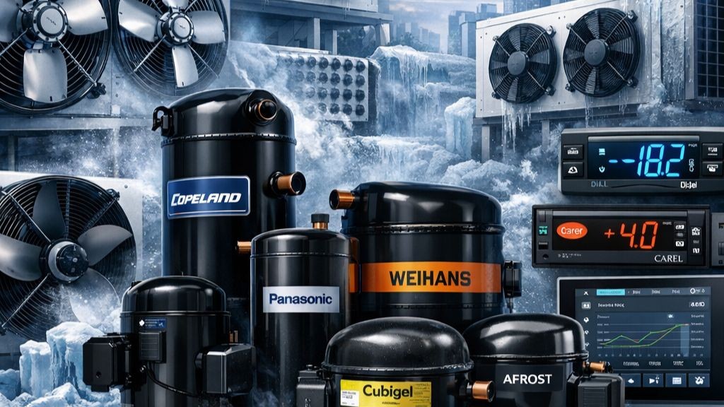 Запчасти для холодильного оборудования