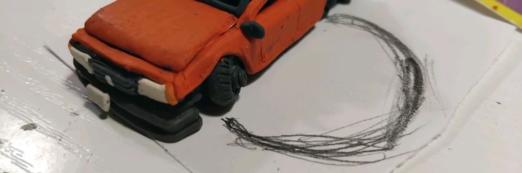 Машины из пластилина от Димы