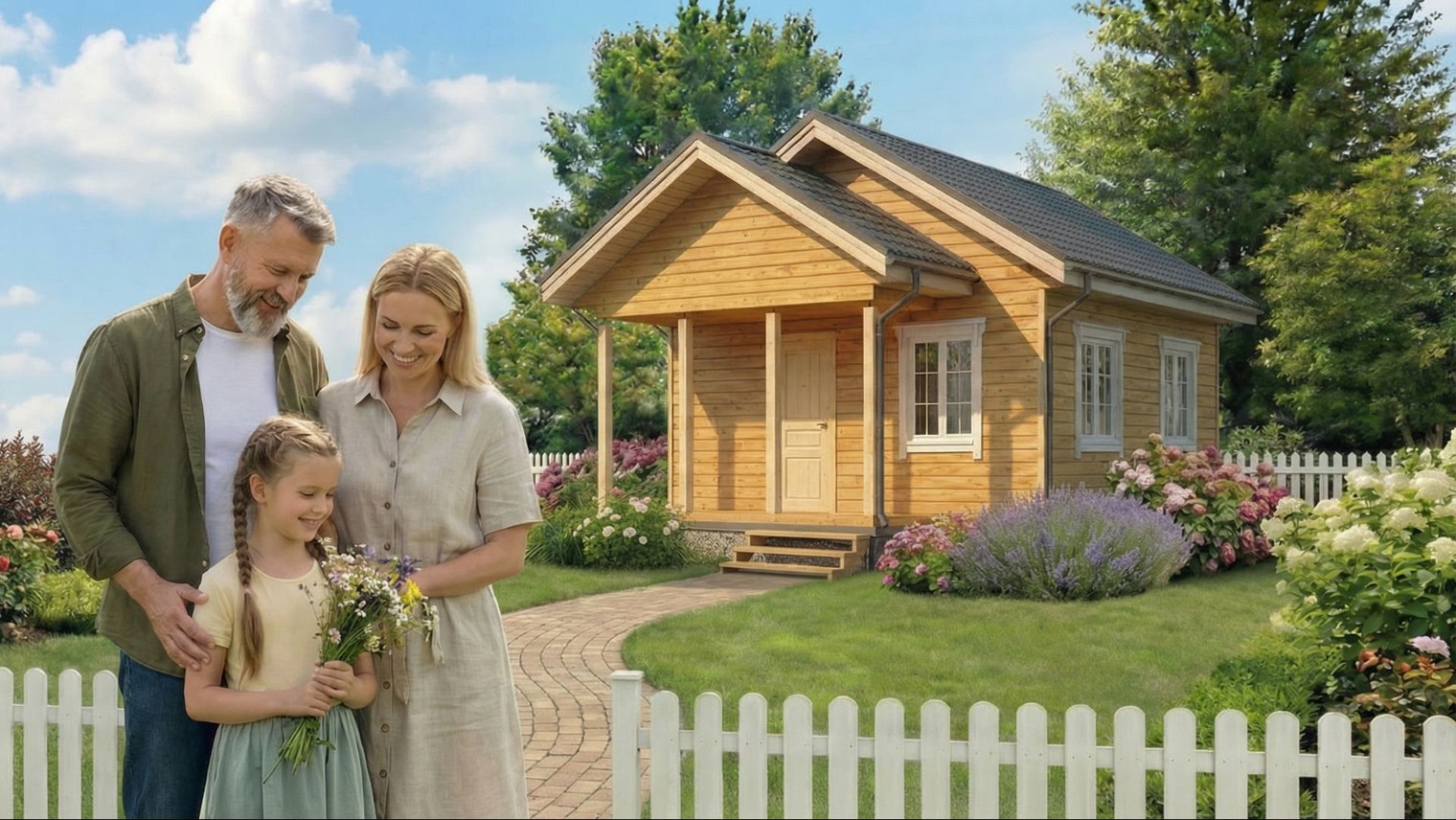 Дома из бруса "ОК - комфорт"