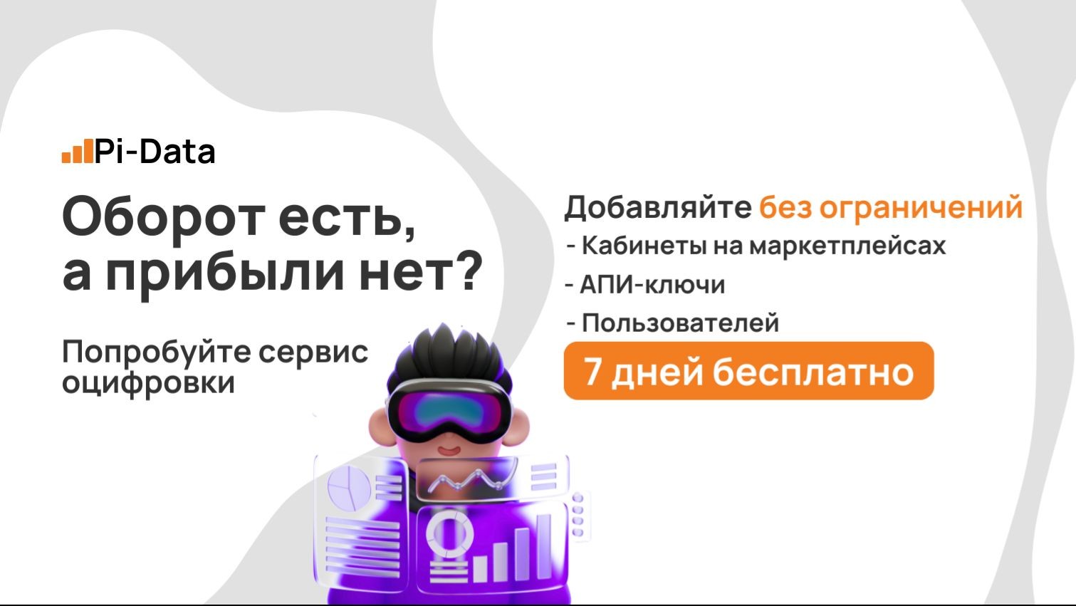 Pi-Data - оцифровка WB и Ozon