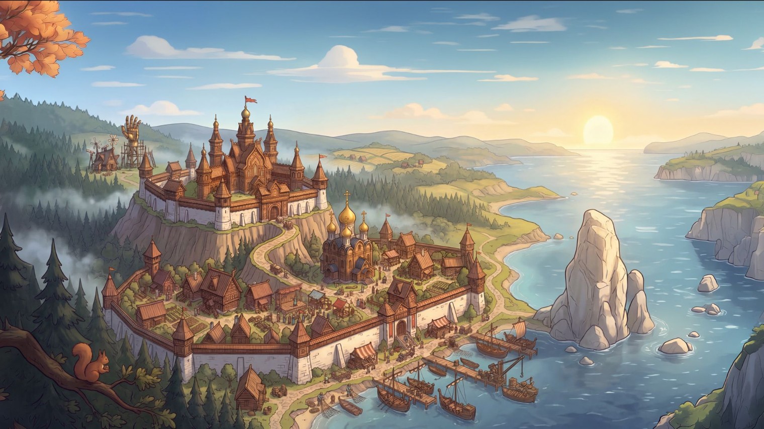 Мудрёные сказки — сказочный мир