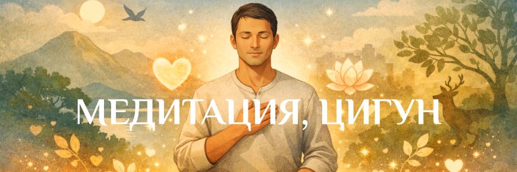 МЕДИТАЦИЯ "ВИПАССАНА" , ЦИГУН ☯