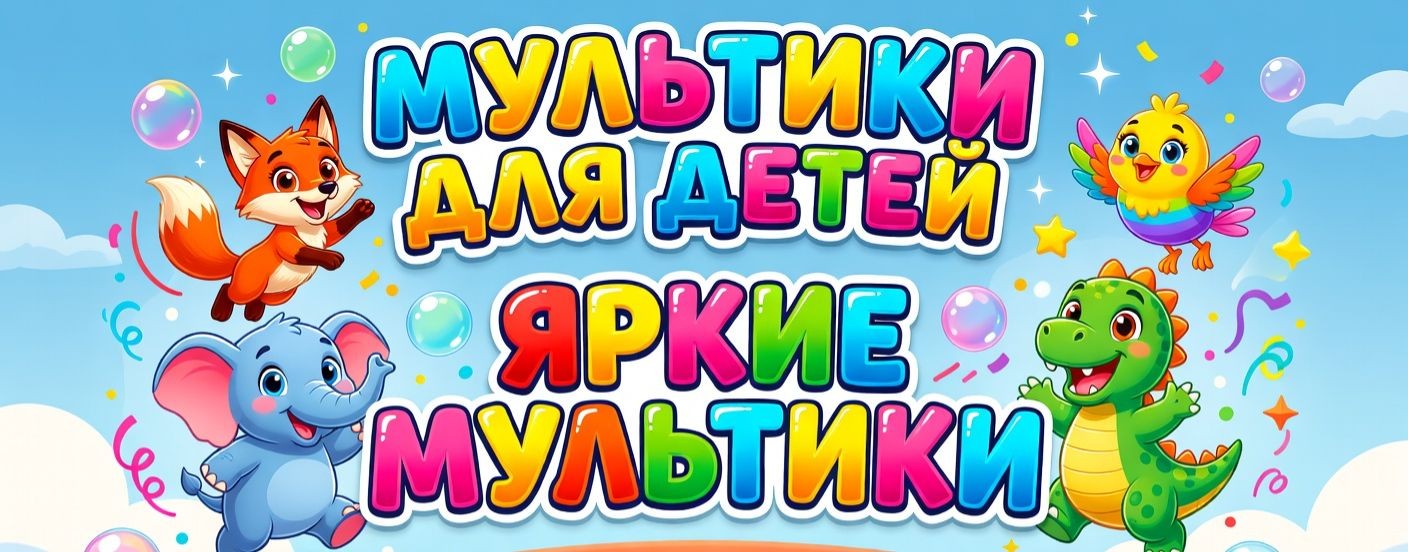 Мультики для детей. Яркие Мультики