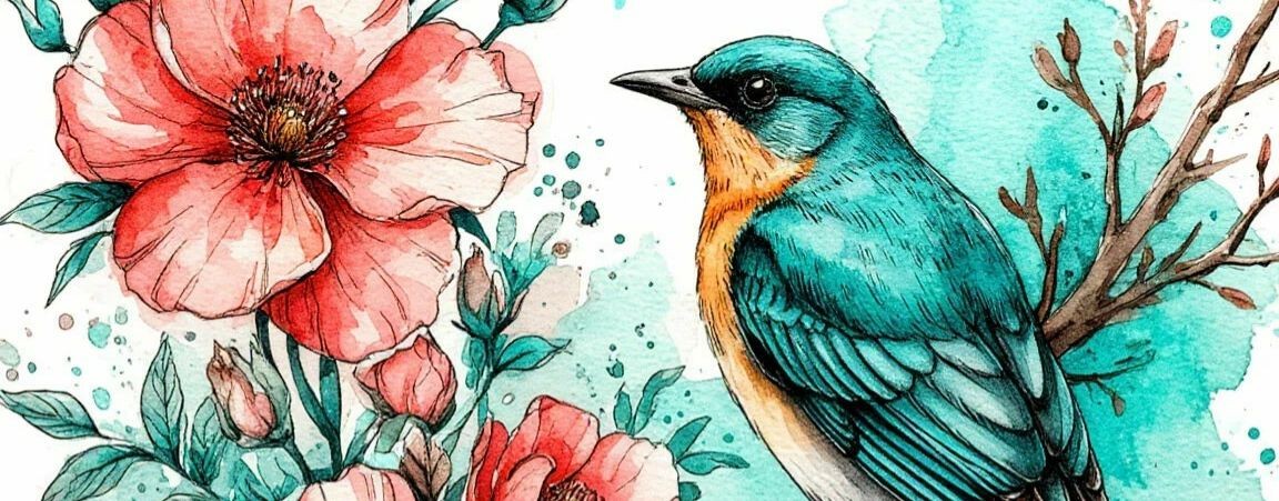 Акварель - уроки и лайфхаки от разных художников