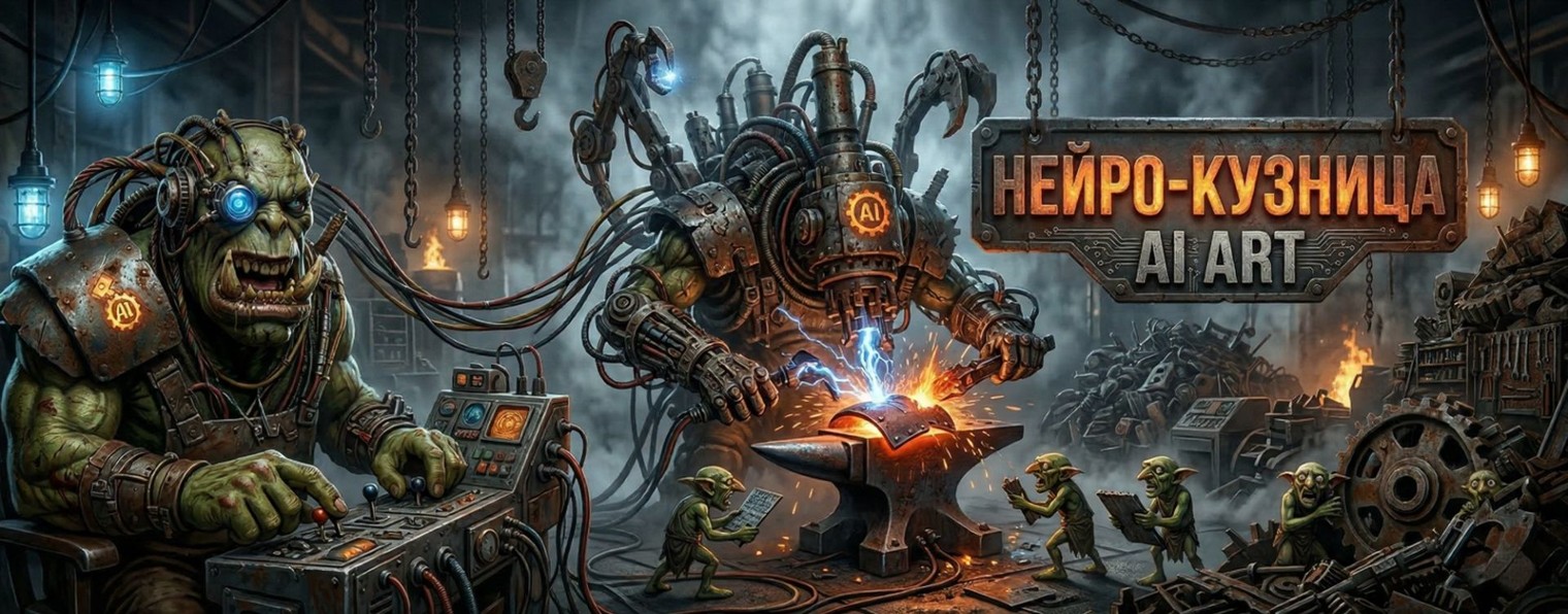 Нейро-Кузница: AI Art